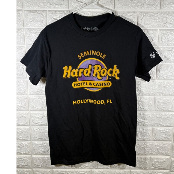 Hard Rock Cafe | Shirts | Hard Rock Hotel Casino Mens Shirt Small Black ...